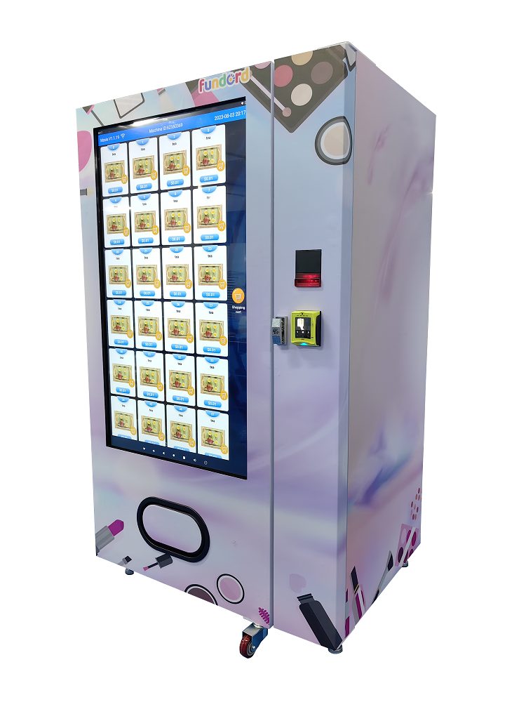 outdoor snack drink vending machine for European market
